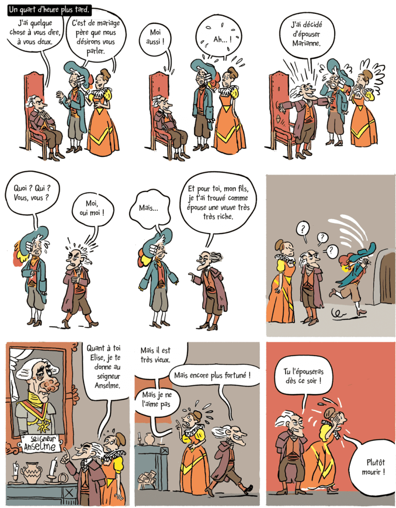 L'Avare, adaptation en BD de la pièce de Molière